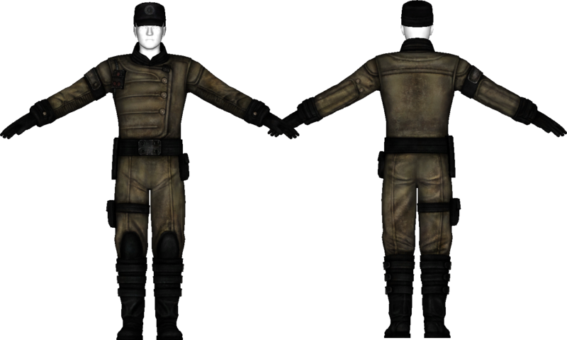 Custom Enclave Officer Cosplay Costume from Fallout 3 - CosplayFU.com