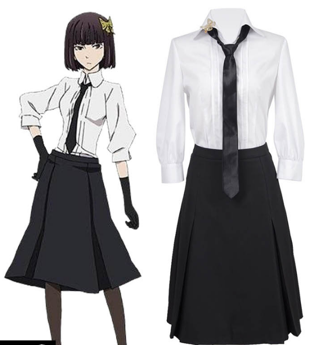 Custom Akiko Yosano Cosplay Costume from Bungou Stray Dogs (4754 ...