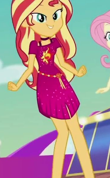 Custom Sunset Shimmer Cosplay Costume from My Little Pony - CosplayFU.com