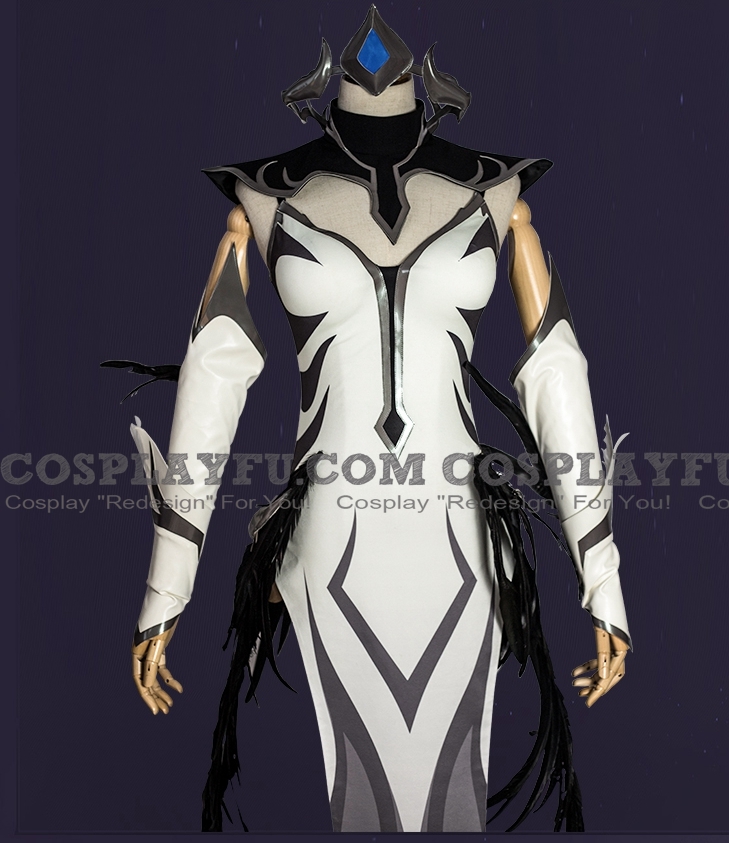 10 Sets of Irelia the Will of the Blades Cosplay Costume, Wig, Props ...